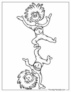 22 Dr. Seuss Coloring Pages (Free PDF Printables)