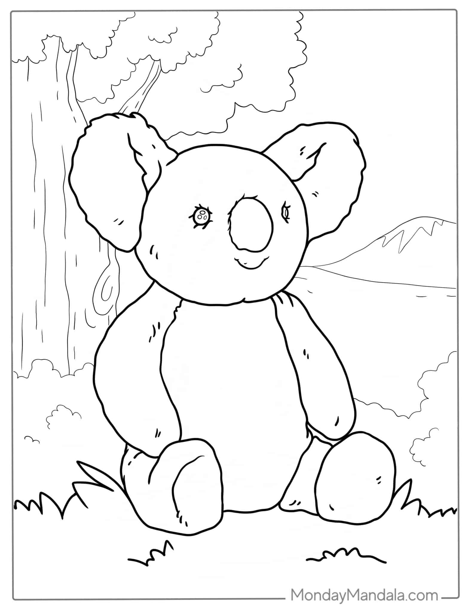 27 Koala Coloring Pages (Free PDF Printables)
