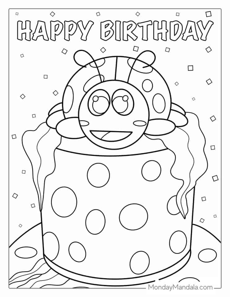 20 Ladybug Coloring Pages (Free PDF Printables)