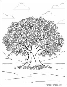 20 Fall Leaves Coloring Pages (Free PDF Printables)
