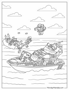60 Lego Coloring Pages (Free PDF Printables)