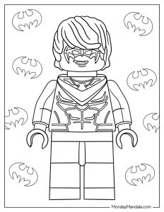 30 Lego Batman Coloring Pages (Free PDF Printables)