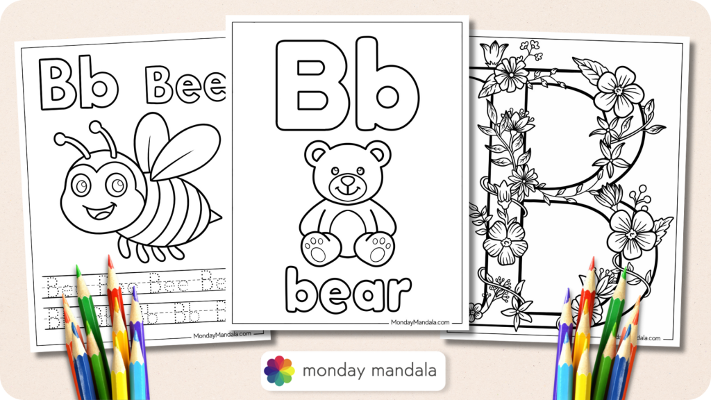 40 Cute Animals Coloring Pages (Free PDF Printables)