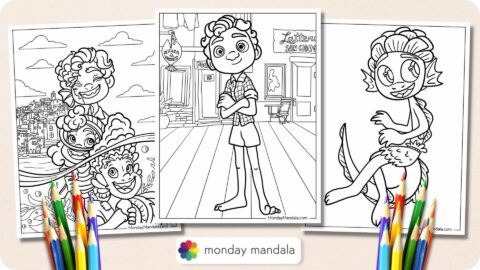 20 Luca Coloring Pages (Free PDF Printables)