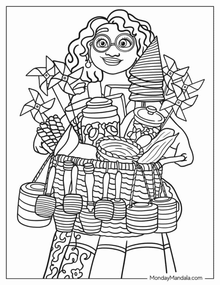 24 Encanto Coloring Pages (Free PDF Printables)