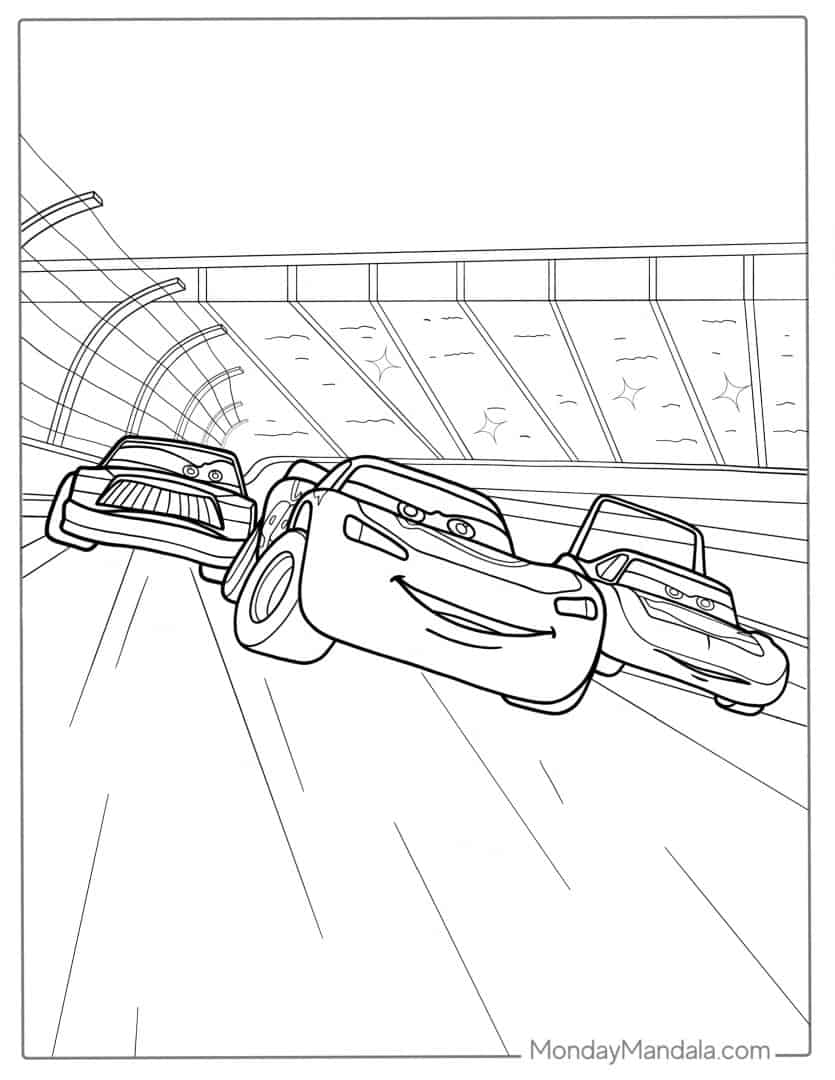26 Lighting McQueen Coloring Pages (Free PDF Printables)