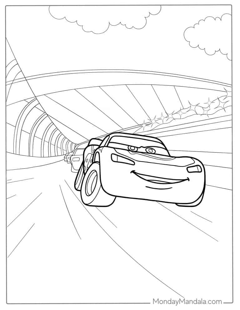 26 Lighting McQueen Coloring Pages (Free PDF Printables)