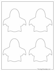 48 Ghost Templates (Free PDF Printables)