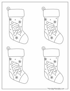 70 Christmas Stocking Templates (Free PDF Printables)