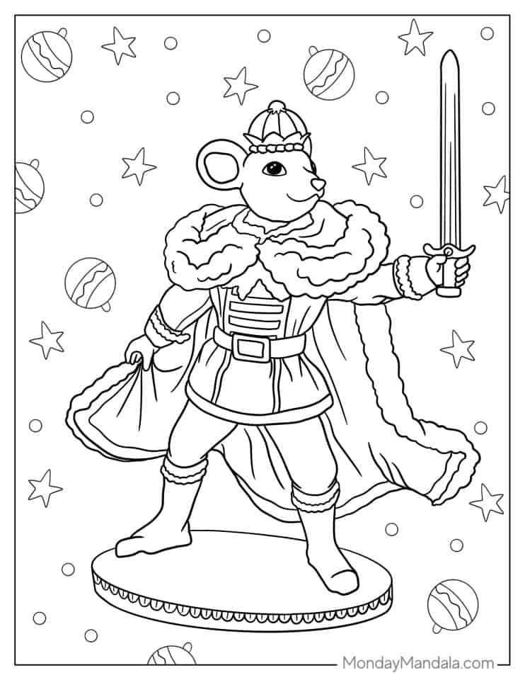 24 Nutcracker Coloring Pages (Free PDF Printables)