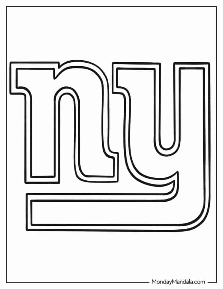 42 Football Coloring Pages (Free PDF Printables)