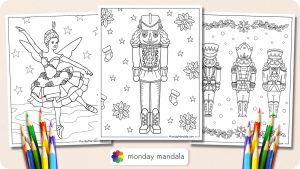24 Nutcracker Coloring Pages (Free PDF Printables)