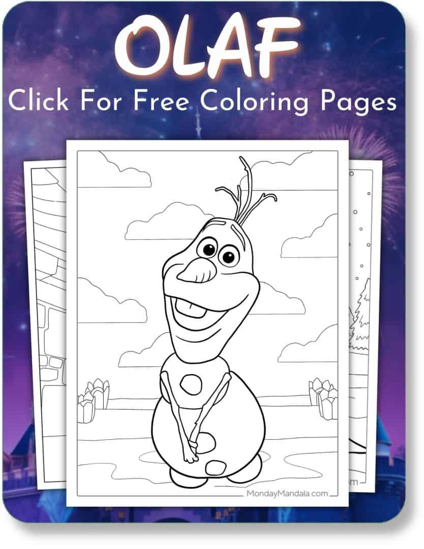 500 Disney Coloring Pages (Free PDF Printables)