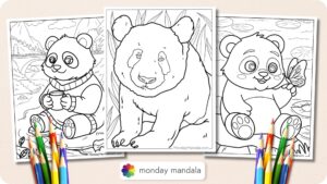 41 Panda Coloring Page (Free PDF Printables)
