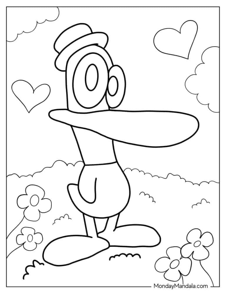 24 Pocoyo Coloring Pages (Free PDF Printables)