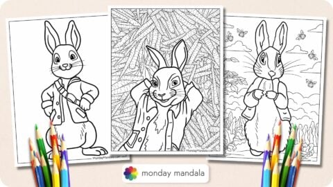 20 Peter Rabbit Coloring Pages (Free PDF Printables)