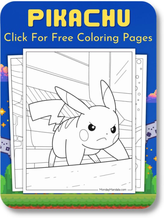 900 Video Game Coloring Pages (Free PDF Printables)