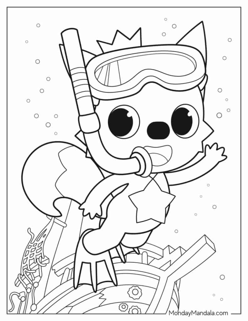 Pinkfong And Baby Shark Coloring Page Free Printable 51 OFF Pinkfong And Baby Shark Coloring Page Free Printable 51 OFF