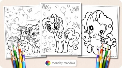 22 Pinkie Pie Coloring Pages Free Pdf Printables