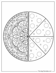 31 Pizza Coloring Pages (Free PDF Printables)