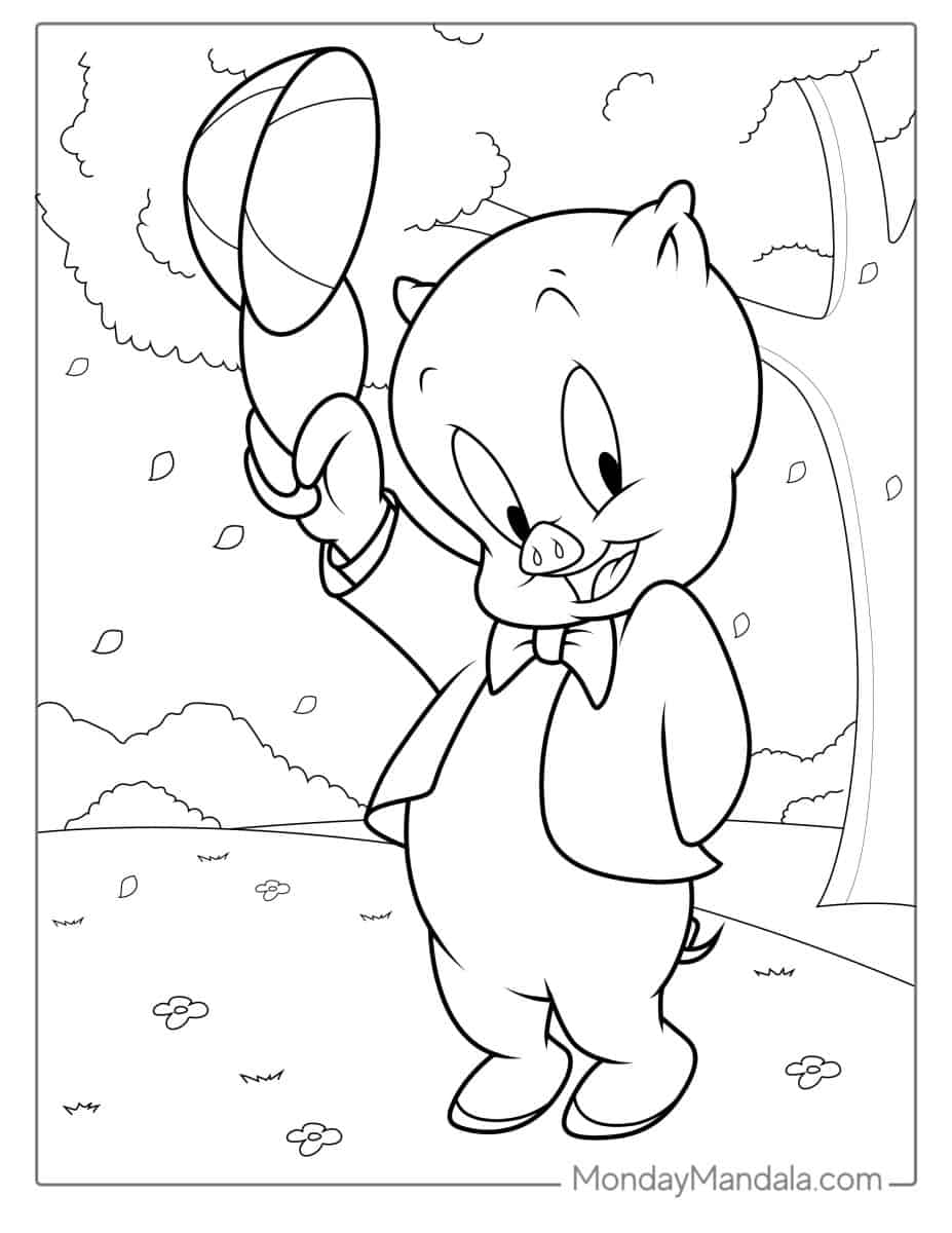 32 Looney Tunes Coloring Pages (Free PDF Printables)