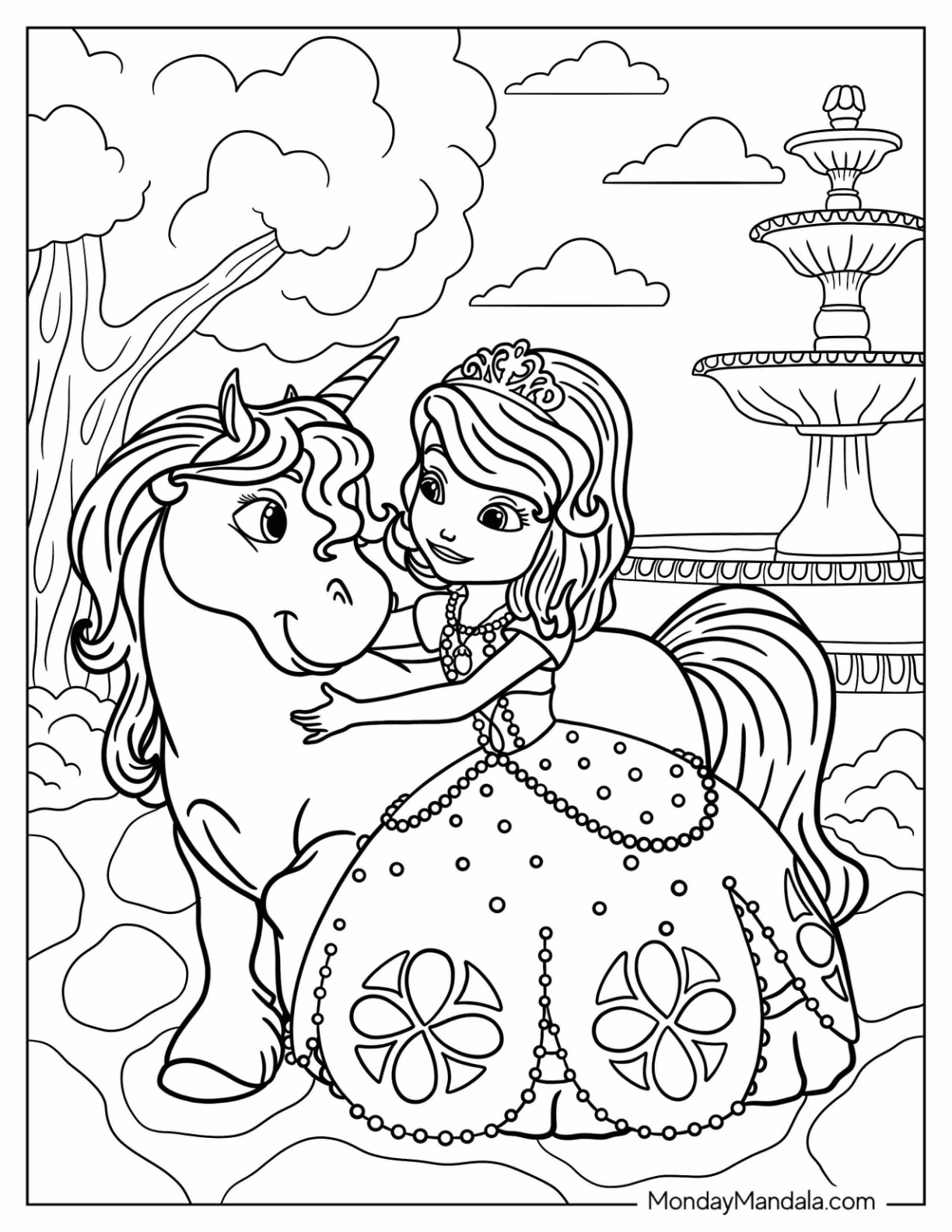 20 Sofia The First Coloring Pages Free PDF Printables 20 Sofia The First Coloring Pages Free PDF Printables