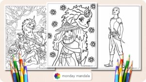 20 Raya & The Last Dragon Coloring Pages (Free PDFs)