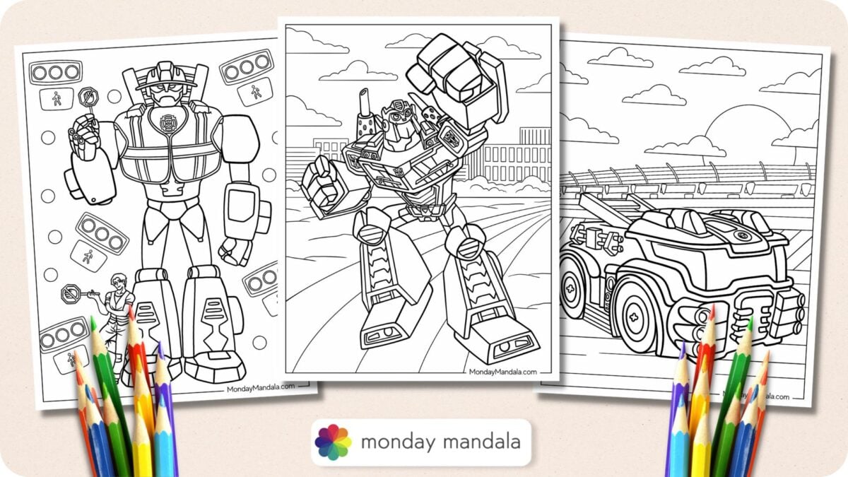 20 Rescue Bots Coloring Pages (Free PDF Printables)