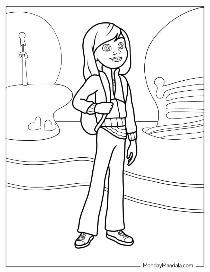18 Inside Out Coloring Pages (Free PDF Printables)