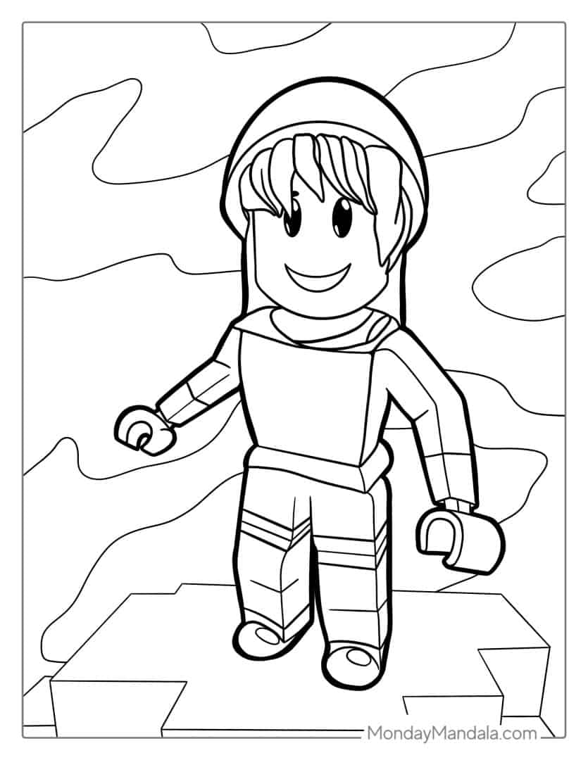 40 Roblox Coloring Pages (Free PDF Printables)