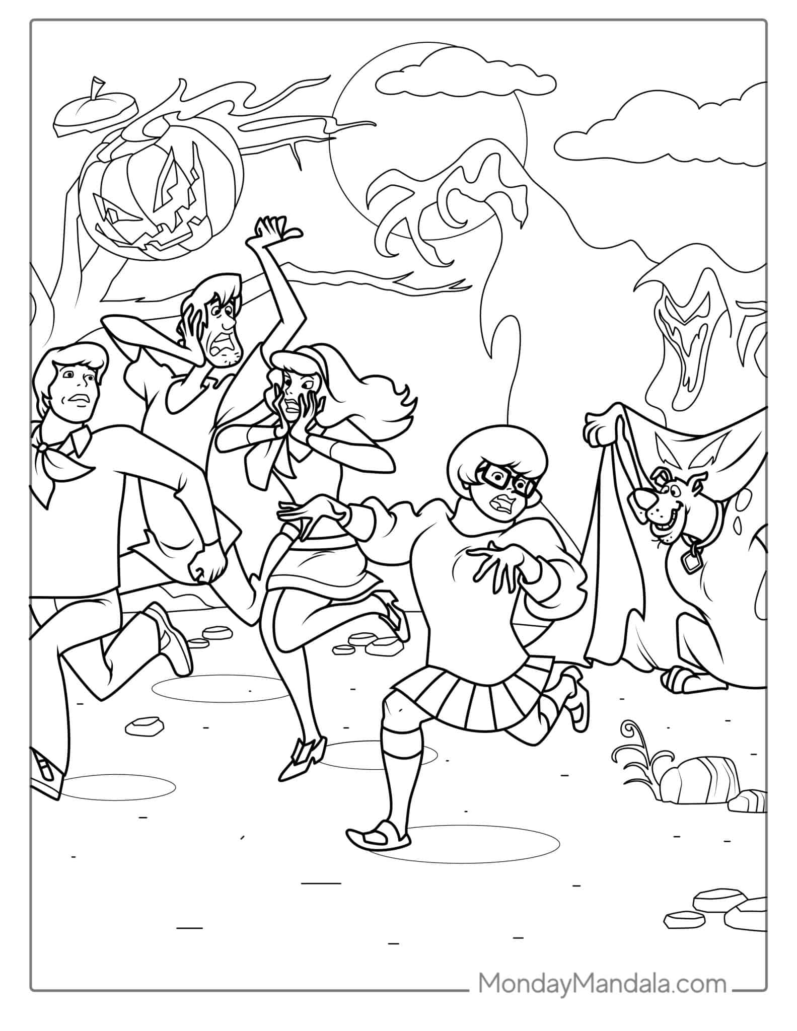 30 Scooby-Doo Coloring Pages (Free PDF Printables)