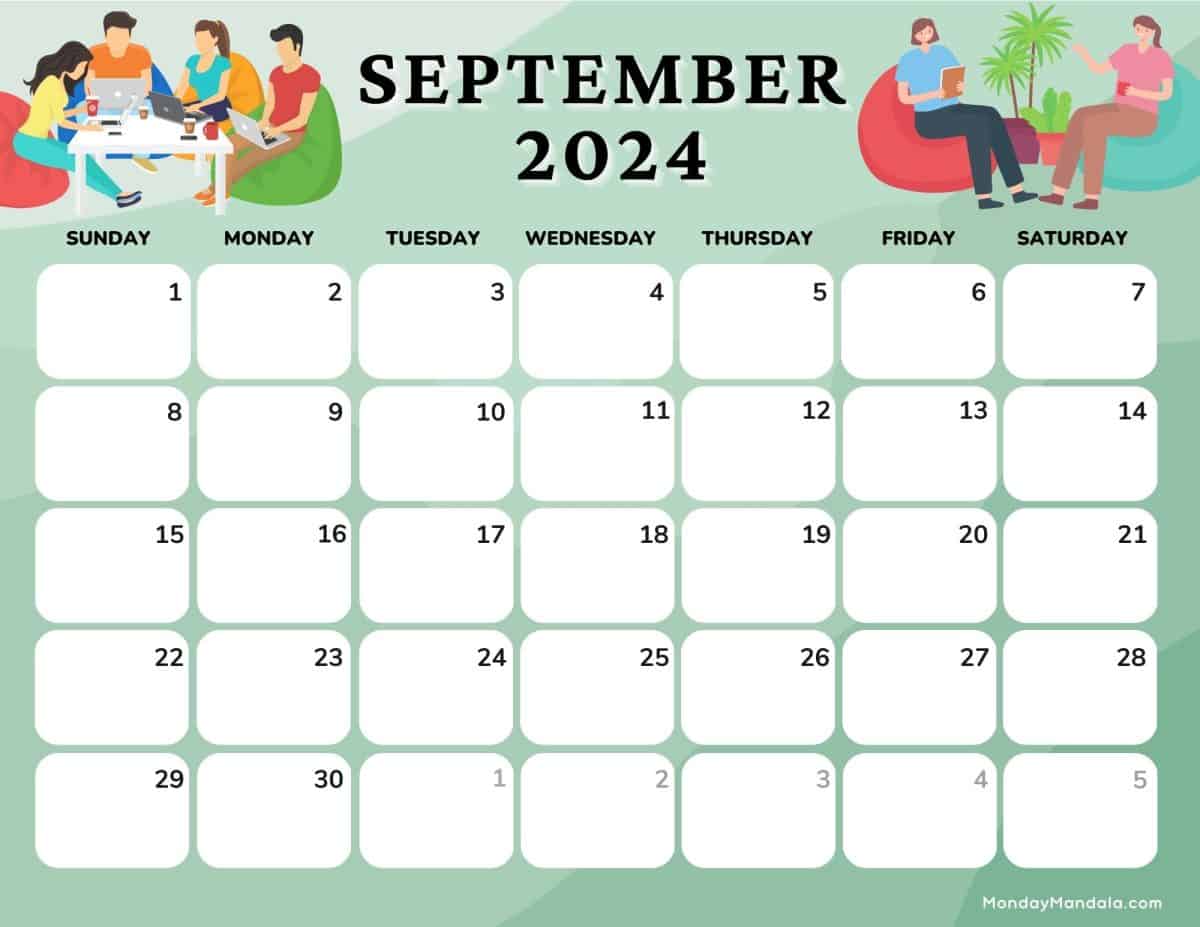 September 2024 Calendars (52 Free PDF Printables)