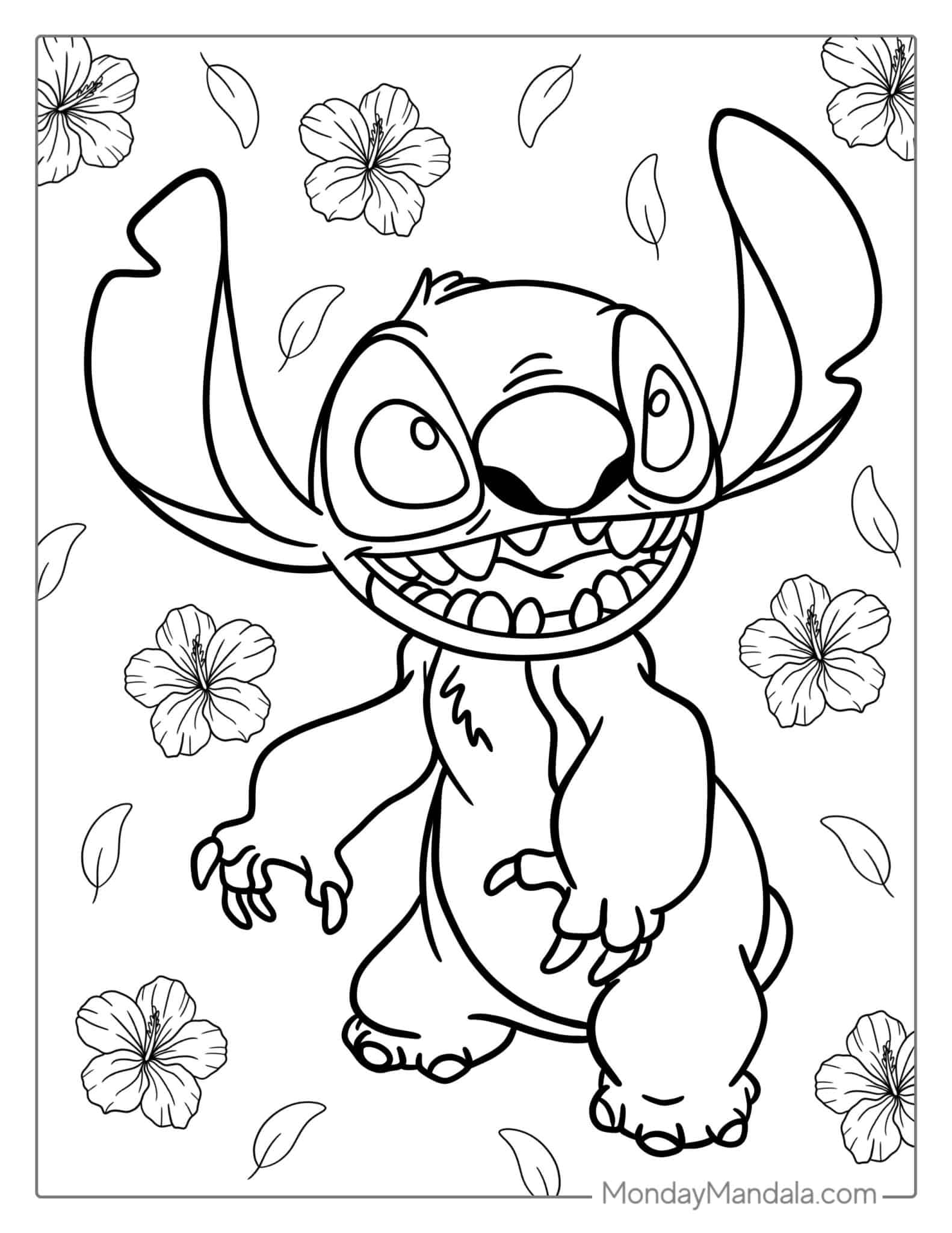 printable sasquatch coloring pages - 42 Lilo & Stitch Coloring Pages ...