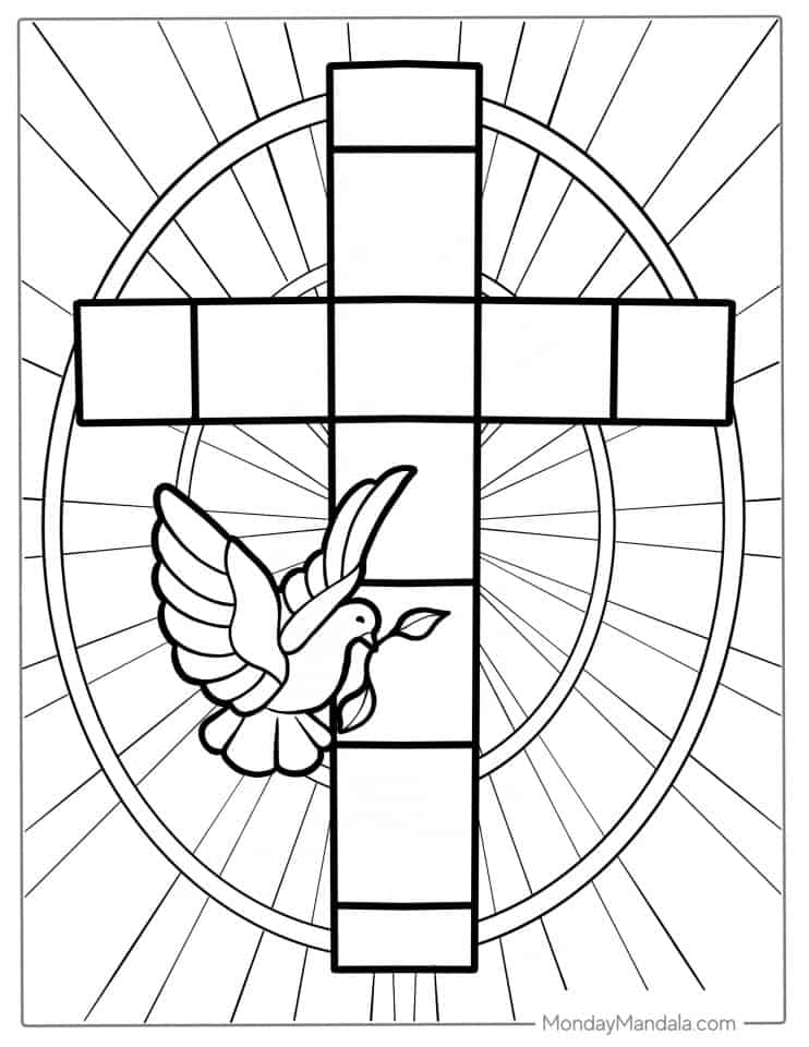 39 Cross Coloring Pages (Free PDF Printables)