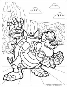26 Bowser Coloring Pages (Free PDF Printables)