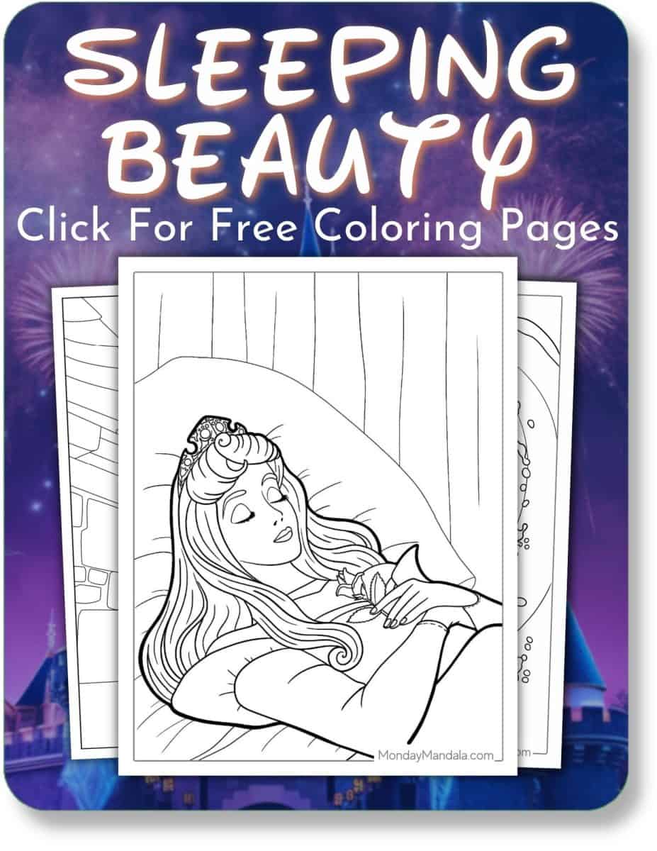 500 Disney Coloring Pages (Free PDF Printables)