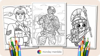 31 Soldier Coloring Pages (Free PDF Printables)