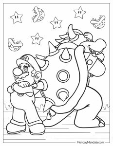 26 Bowser Coloring Pages (Free PDF Printables)
