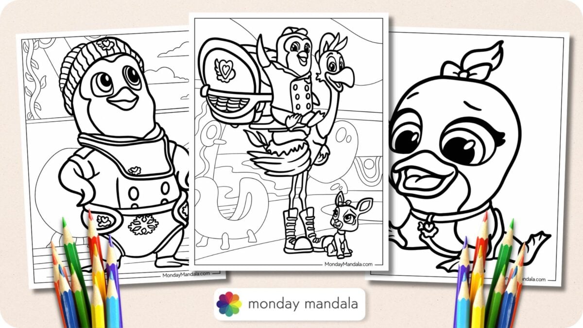 26 T.O.T.S Coloring Pages (Free PDF Printables)