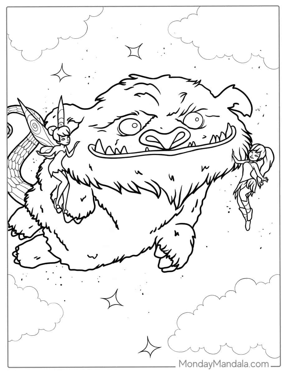 20 Tinker Bell Coloring Pages (Free PDF Printables)