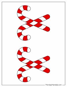 44 Candy Cane Templates (Free PDF Printables)