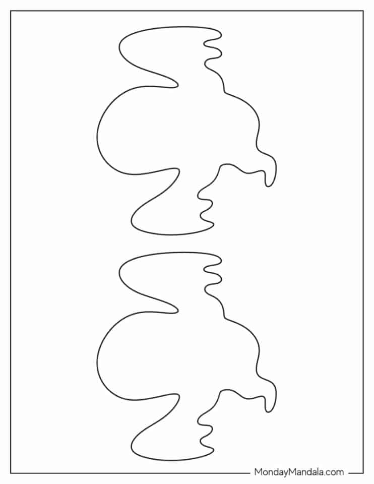48 Ghost Templates (Free PDF Printables)