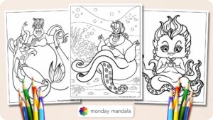 20 Ursula Coloring Pages (Free PDF Printables)