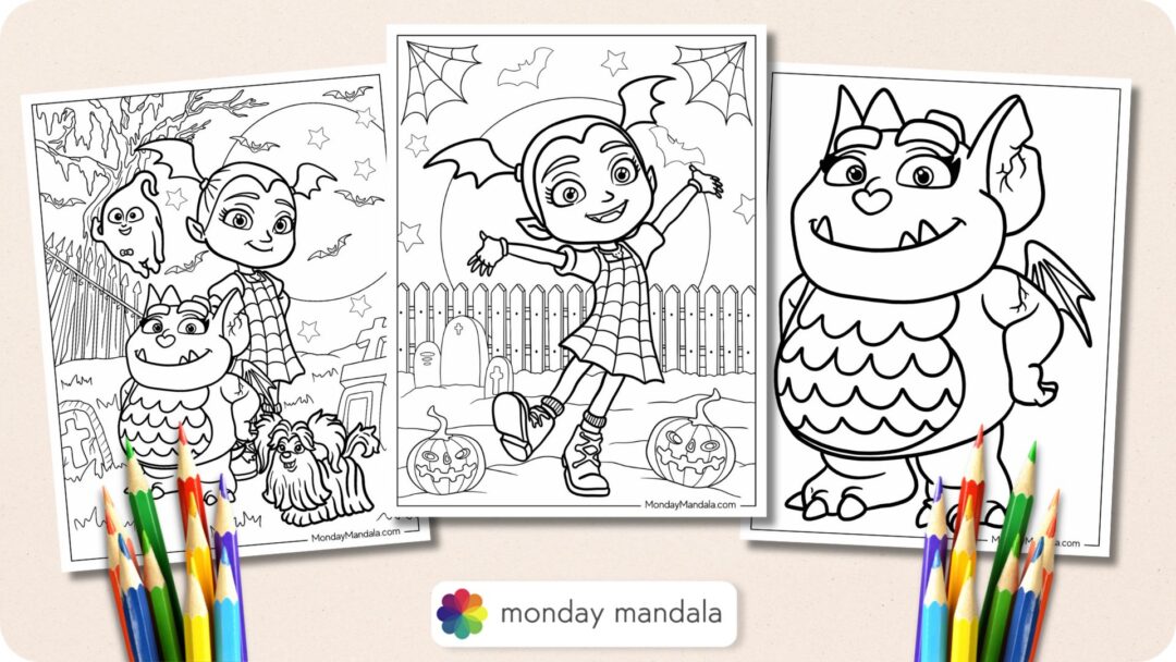 20 Vampirina Coloring Pages (Free PDF Printables)