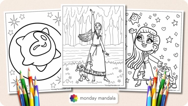 30 Wish Coloring Pages (Free PDF Printables)