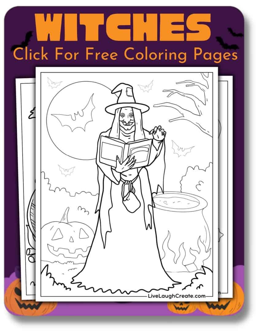 500 Halloween Coloring Pages (Free PDF Printables)