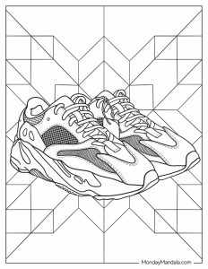 30 Shoe Coloring Pages (Free PDF Printables)