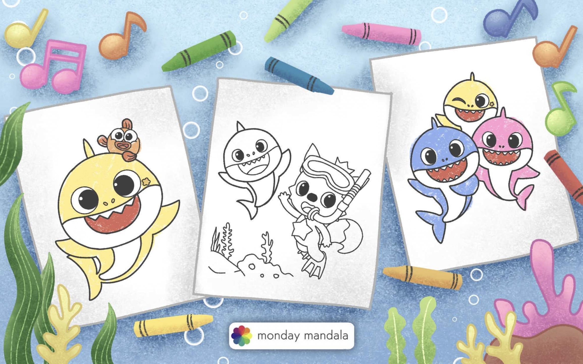 Buy Baby Shark Activity Sheets Baby Shark Coloring Pages Buy Baby Shark Activity Sheets Baby Shark Coloring Pages