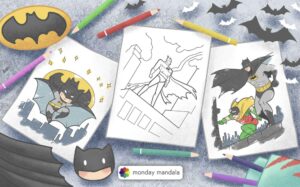 40 Batman Coloring Pages (Free PDF Printables)