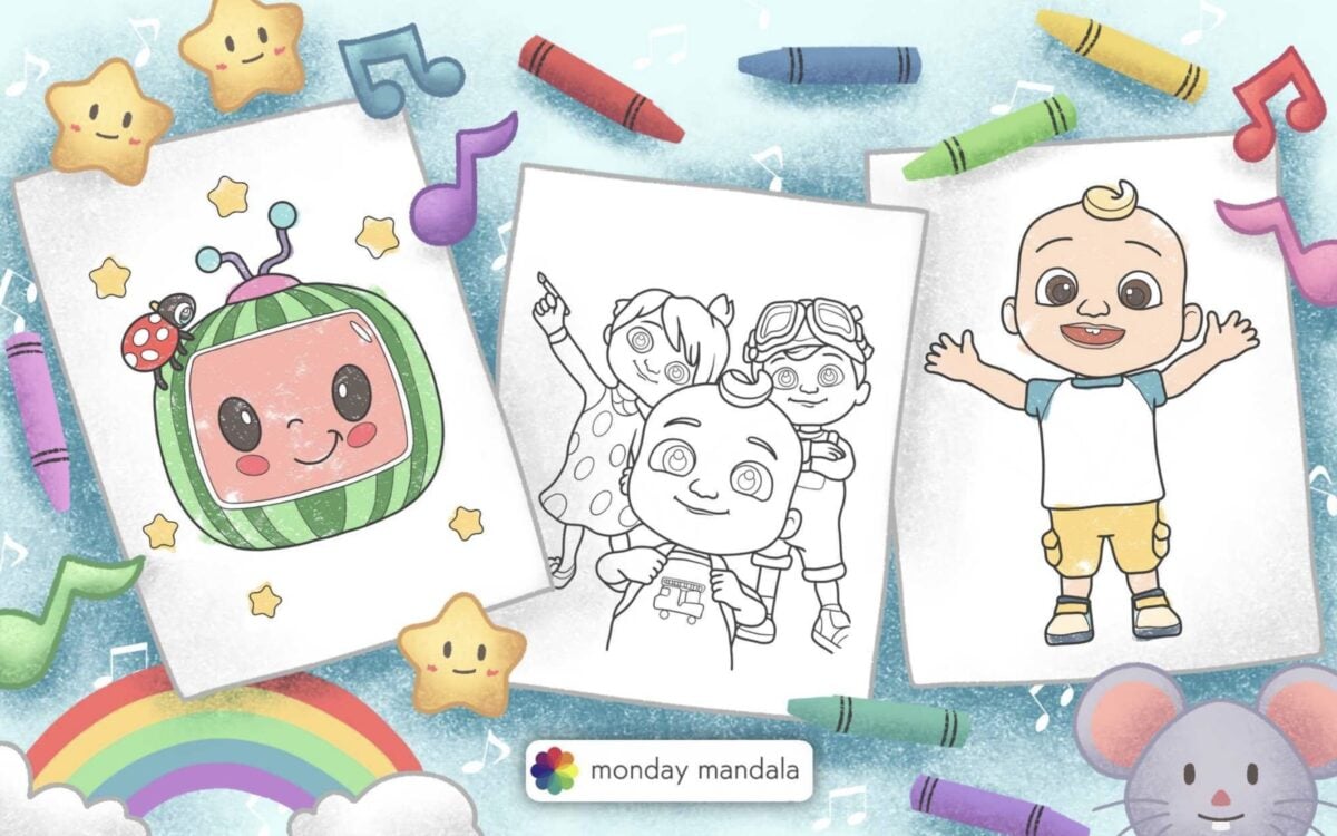 22 CoComelon Coloring Pages (Free PDF Printables)